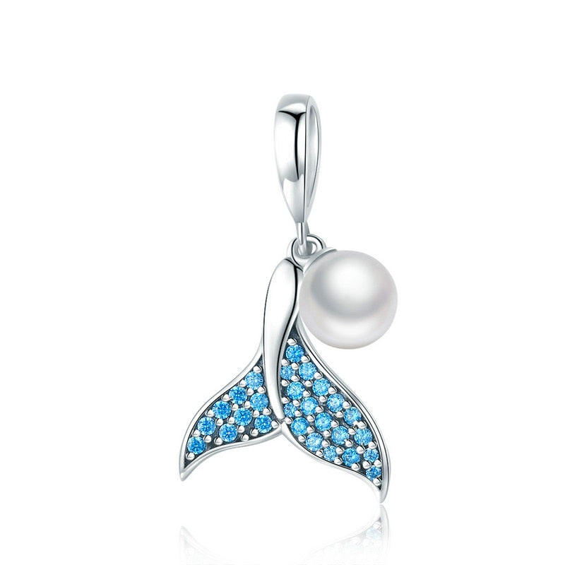 Swimming fin - charm pendant – charming glamour