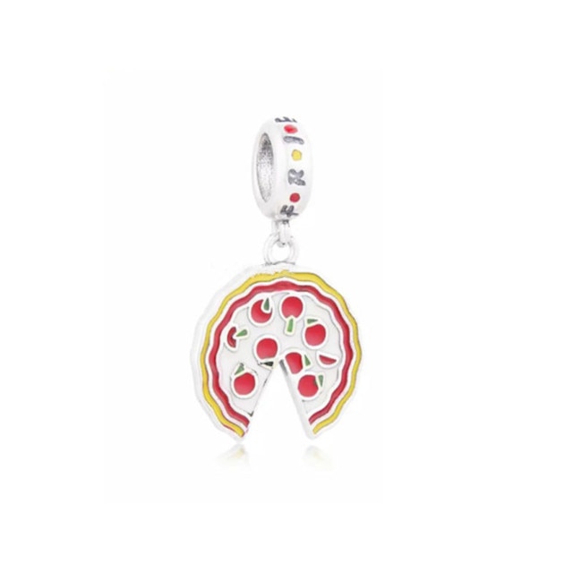 Pizza - charm pendant – charming glamour